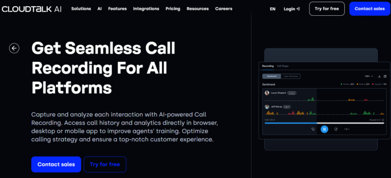 Top 10 Sales Call Recording Software for Improved Sales